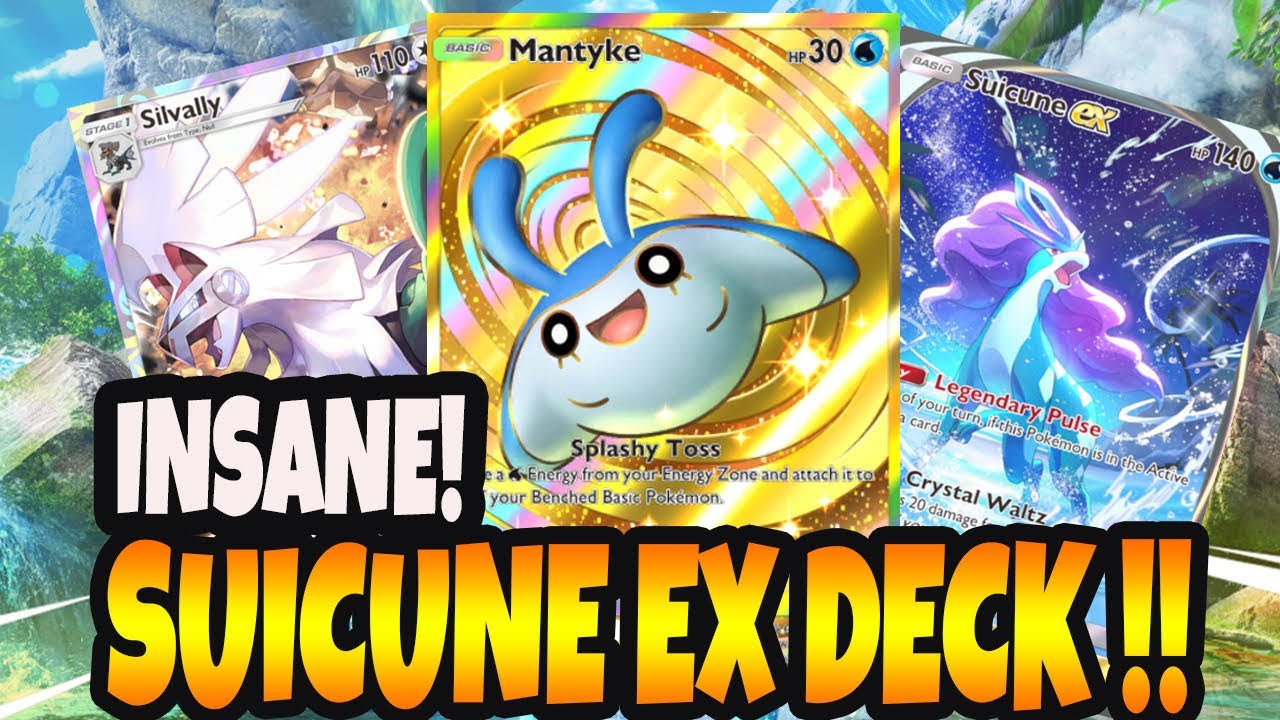SUICUNE EX INSANE CARD WATER IS META Again ! - Pokemon TCG Pocket - YouTube