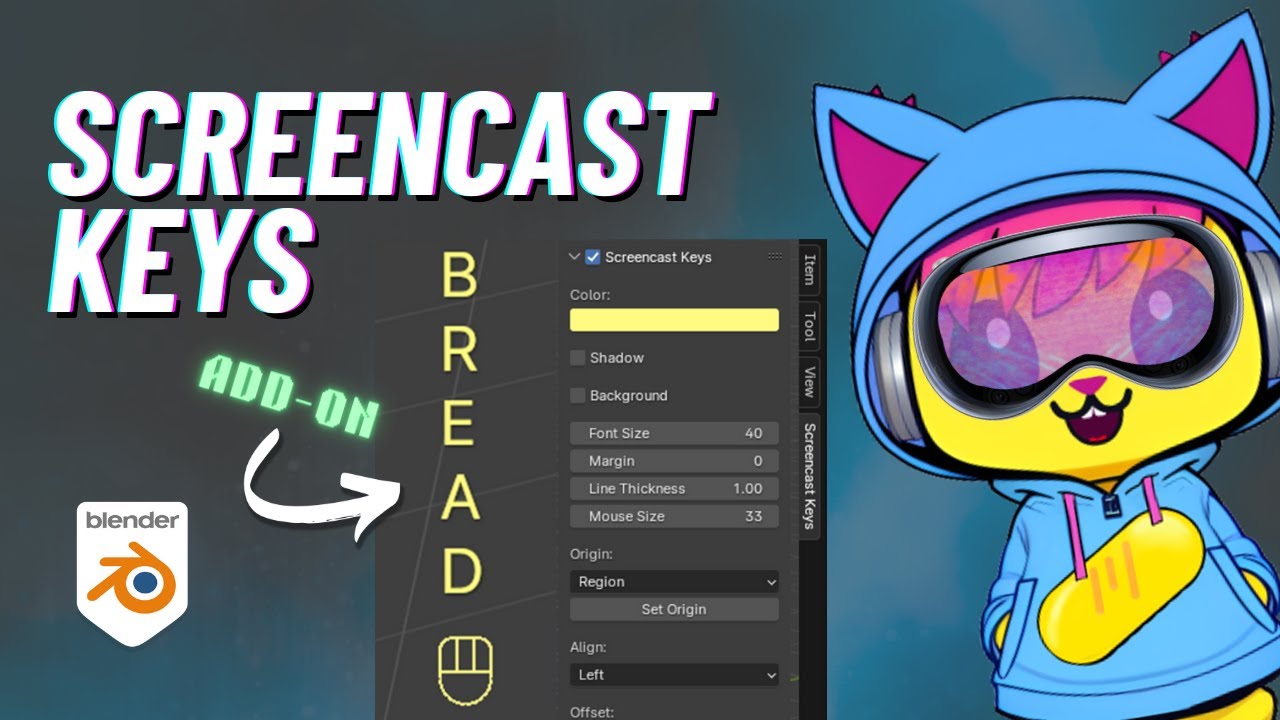 How To Add Screencast Keys Addon To Blender 40 Youtube