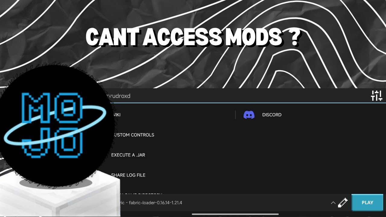 How To Access Mods File In Mojolauncher - YouTube