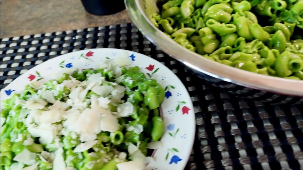 PASTA VERDE😋O SOPA FRIA VERDE😉PASO A PASO FACIL DE HACER☺️#pasta # ...