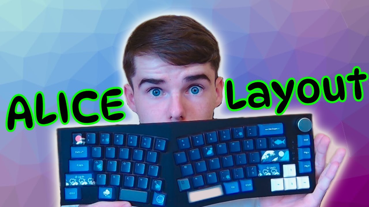 I Built an Alice Layout Keyboard - YouTube