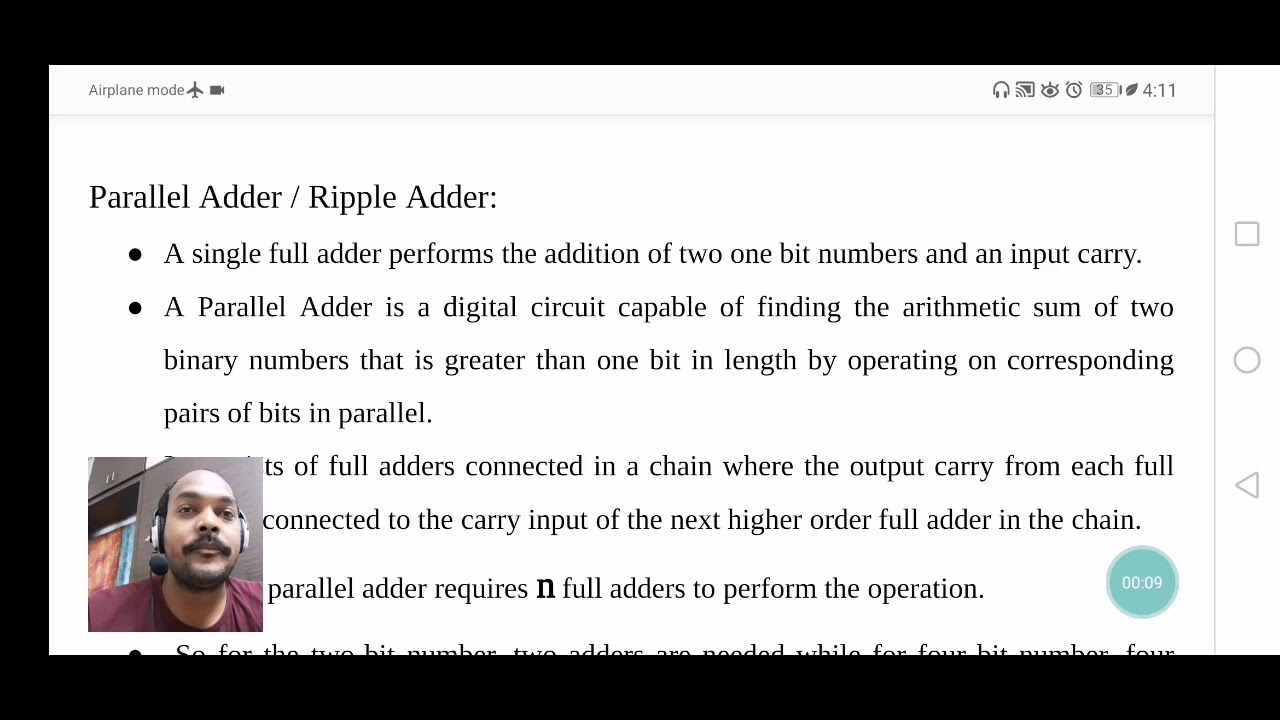 DLD lecture 1 Ripple adders and ripple subtractors - YouTube