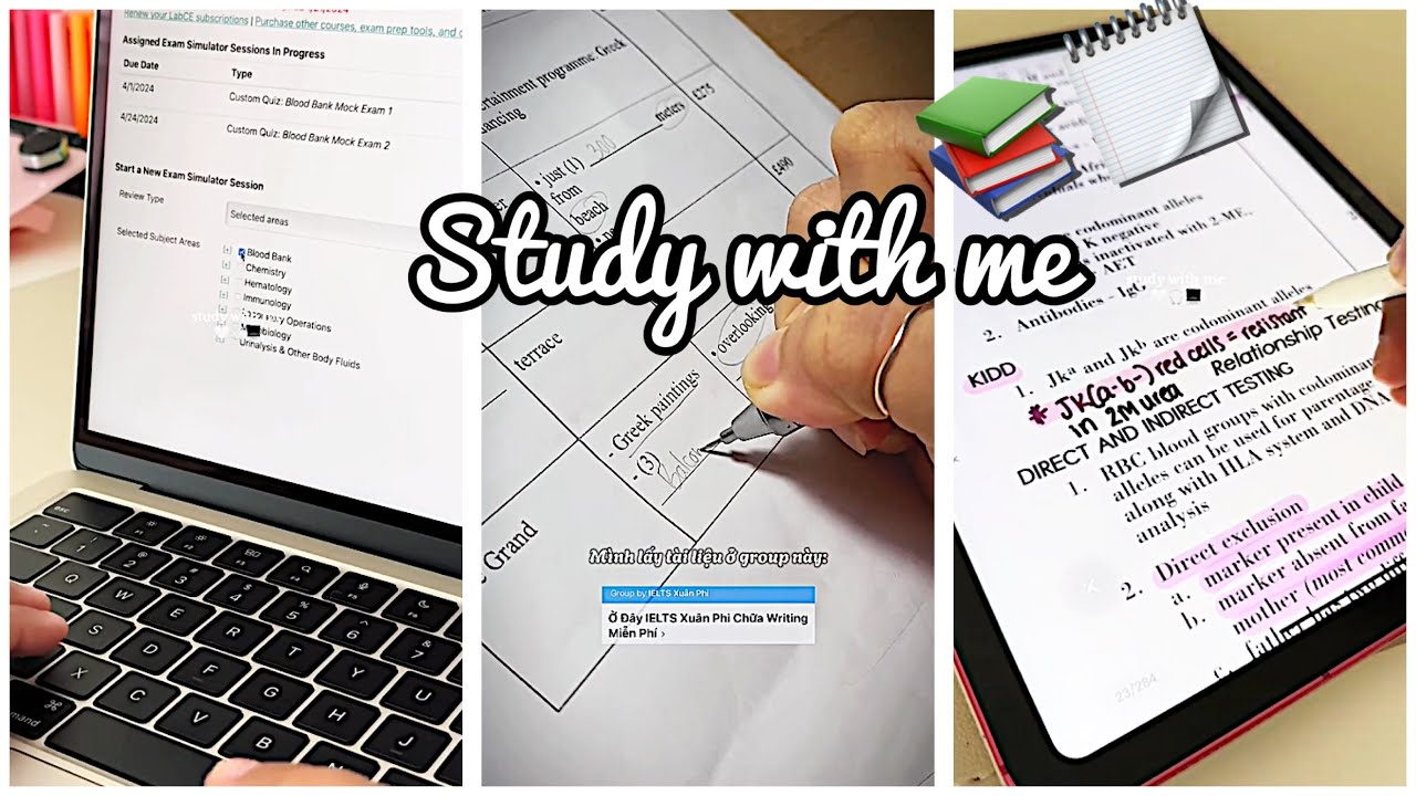 📚Study with me ASMR| Plan with me ASMR | Organize with me ASMR | Laptop ...