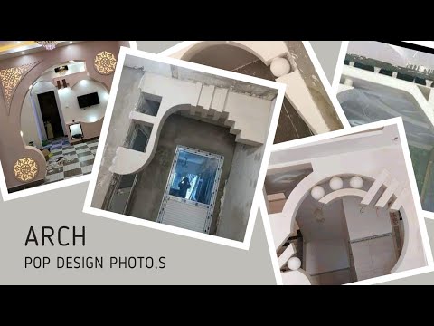Pop Arch Design | @ 50,Photo #poparch #ceilingart - YouTube