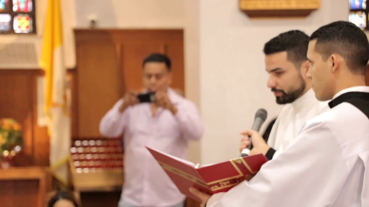 Piarist Father Ordination Mass part 4-1 - YouTube