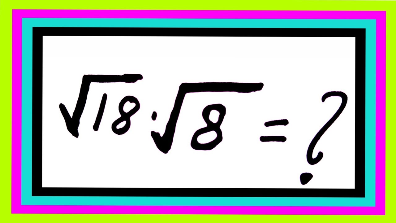 Nice Square Root Simplification Problem Can You Solve This Youtube 5207