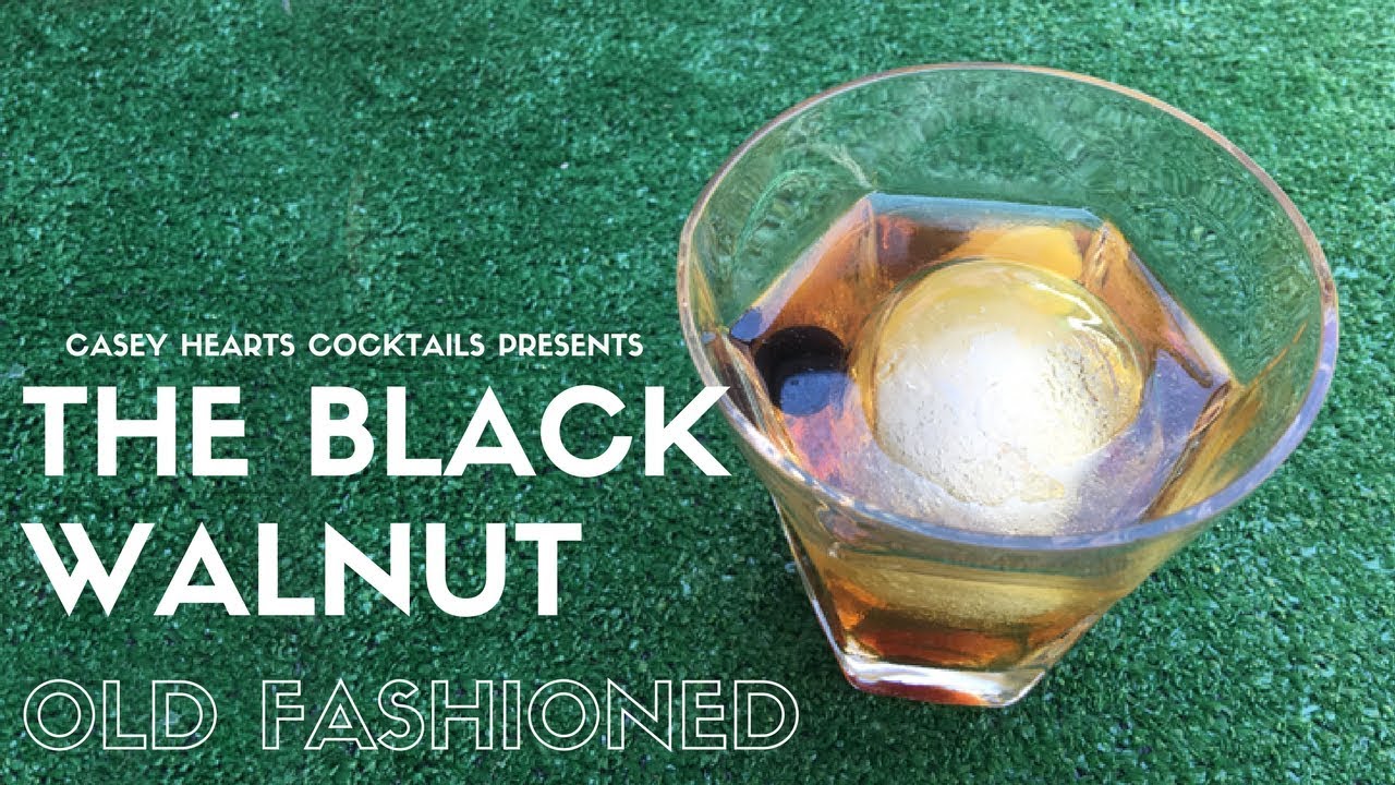 How to Make a Black Walnut Old Fashioned - YouTube