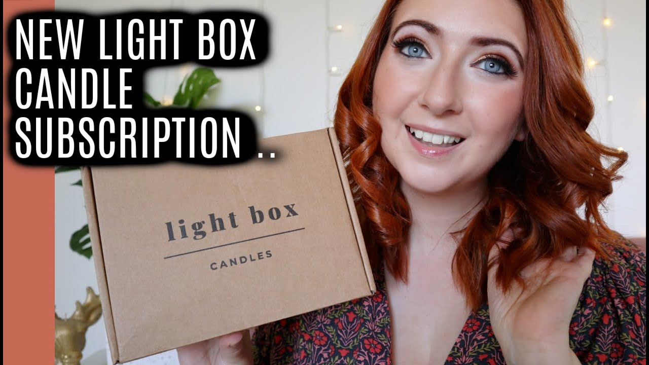 LIGHT BOX CANDLE SUBSCRIPTION BOX UNBOXING - YouTube