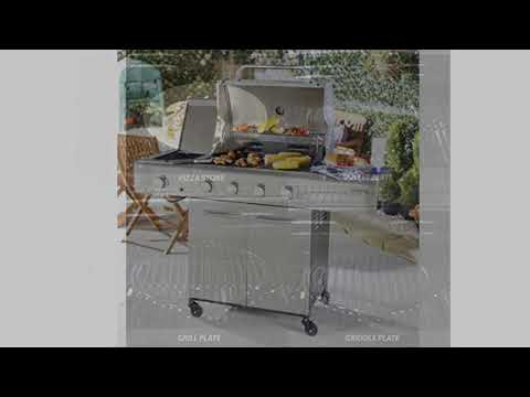 Outback Meteor 4-Burner Gas BBQ with Multi-Cook Plate System ...