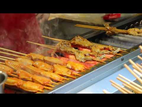 ÇİN SOKAK YEMEKLERİ kurbağa yı nasıl pişirip yiyorlar#keşfet #youtube #dubai #yemek