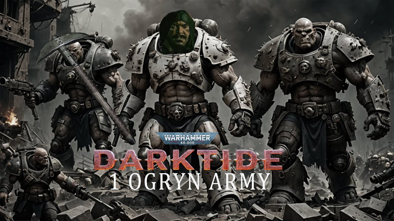 1 Ogryn Army - Auric Damnation w/Friends | Warhammer 40K Darktide - YouTube