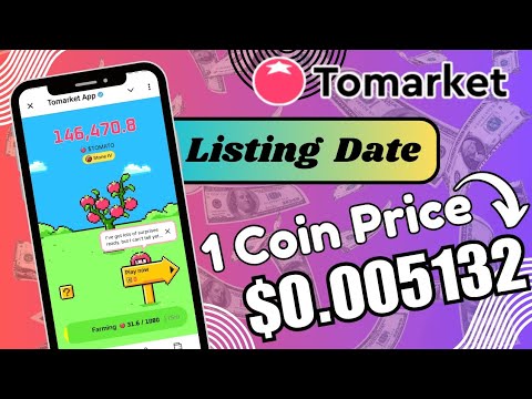 Tomarket airdrop update || $TOMATO coin price and listing date || - YouTube