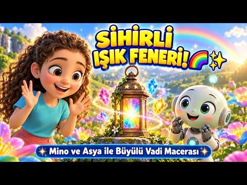 SİHİRLİ IŞIK FENERİ! 🌈✨ Mino ve Asya ile Büyülü Vadi Macerası