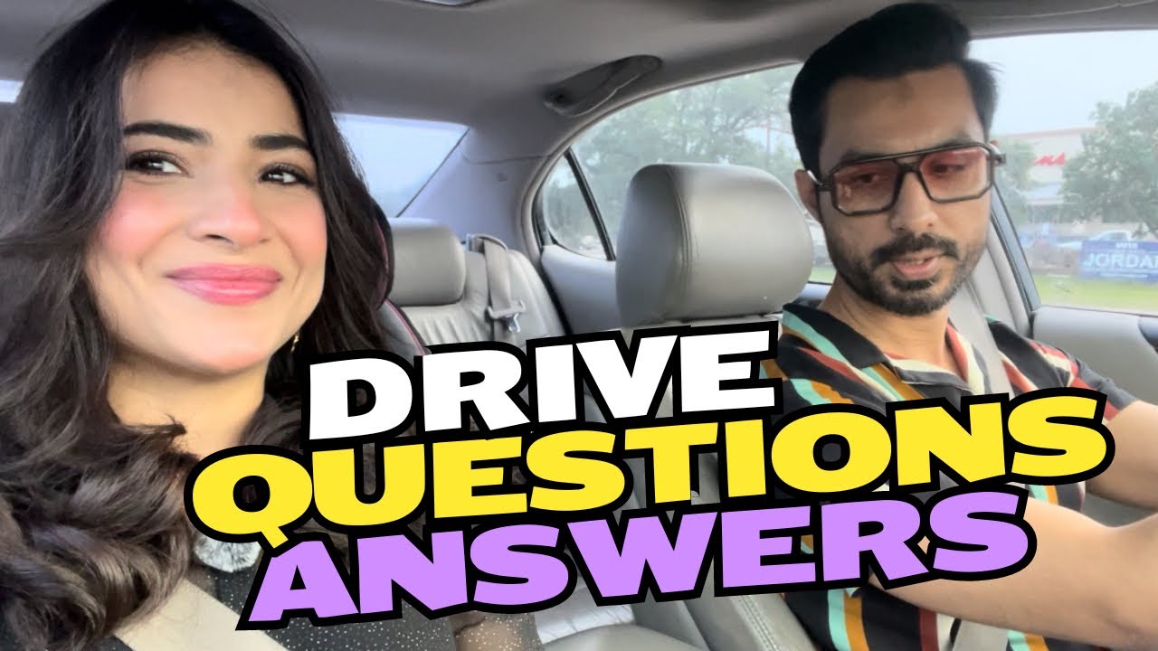 Answers to your questions #qna #usa #driving #couple #couplegoals - YouTube