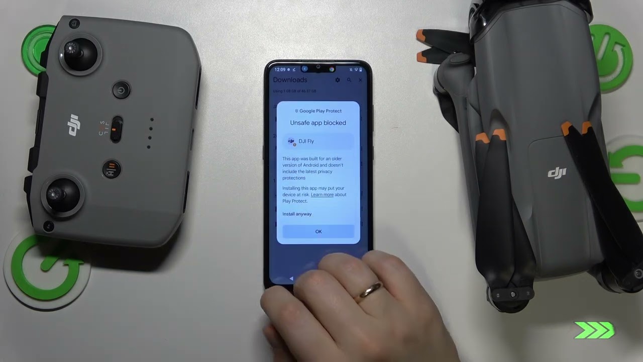 How to Install the DJI Fly App on Android iPhone DJI Air 3 Drone