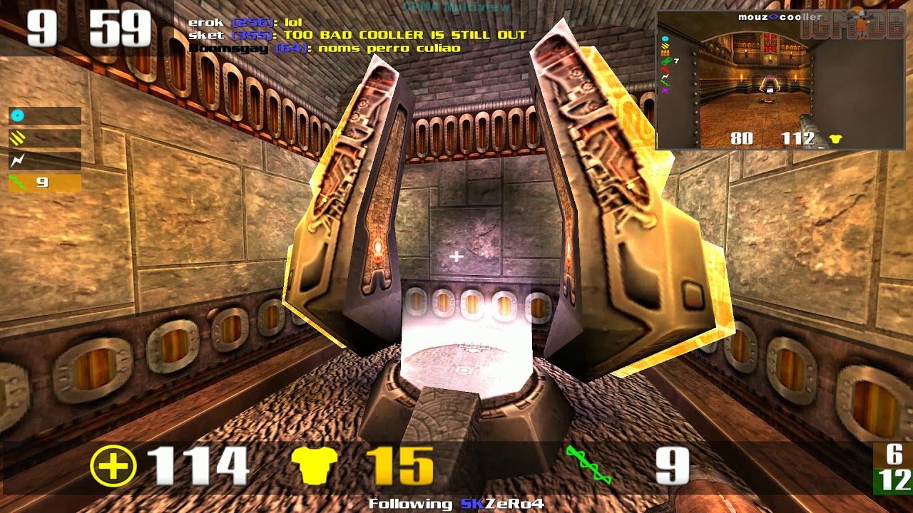 Quake 3 CPMA: Cooller vs Zero4 ZTN - YouTube