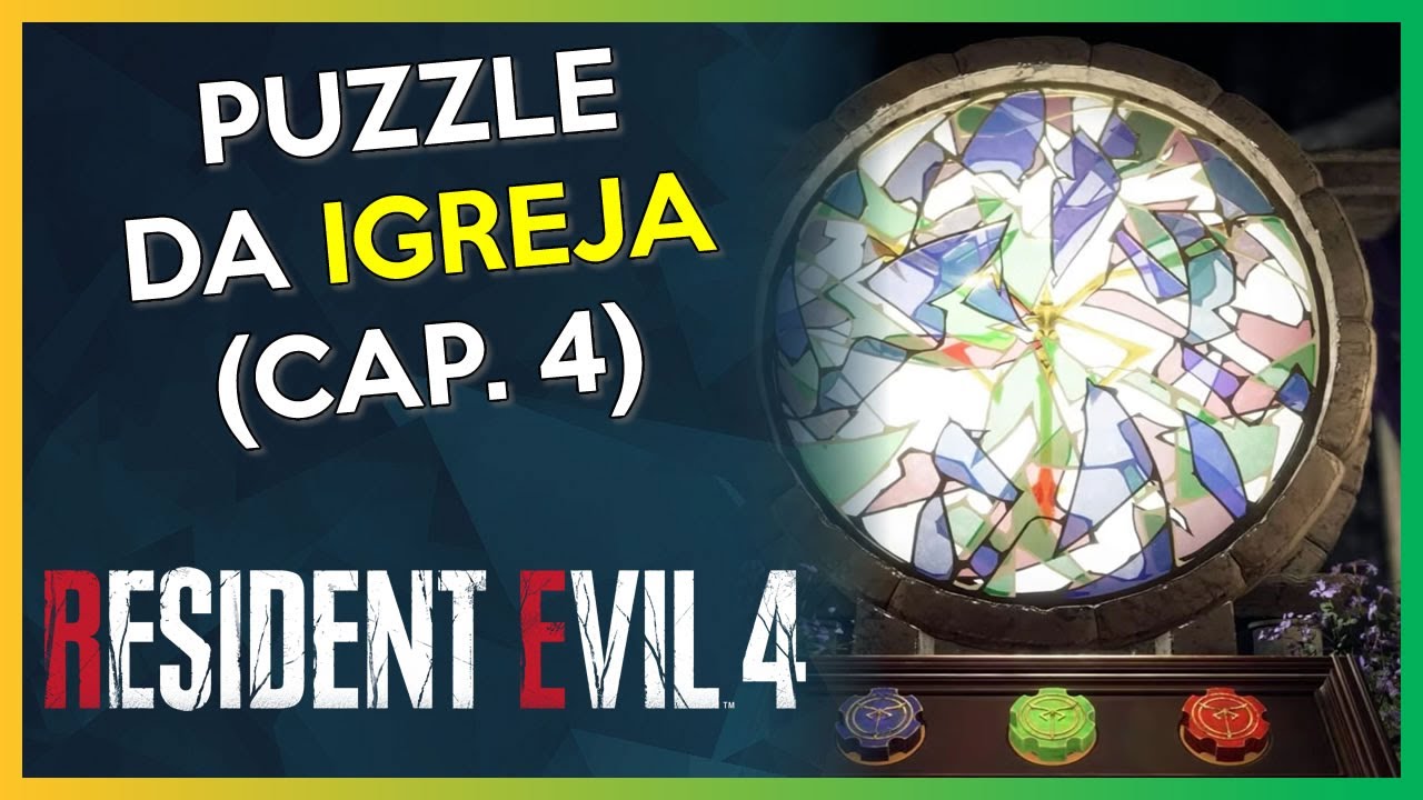 Resident Evil 4 Remake - Como Resolver o Enigma (PUZZLE) da Igreja ...