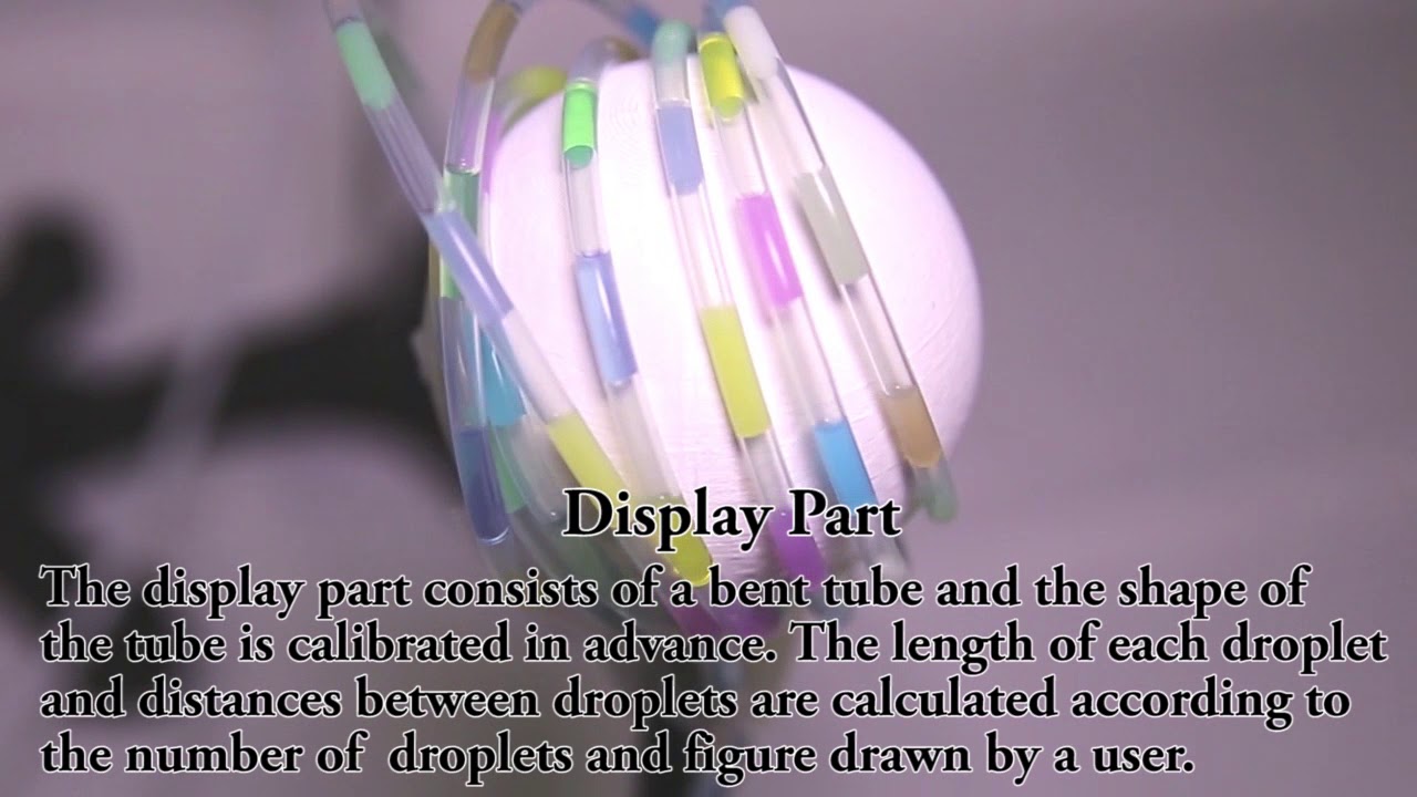 TuVe: a Flexible Display with tube - YouTube