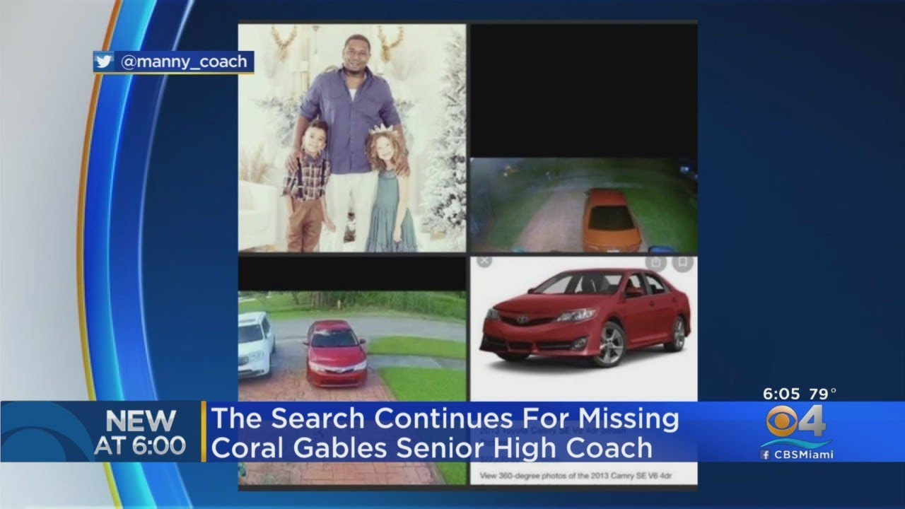 Search Continues For Missing High School Coach - YouTube