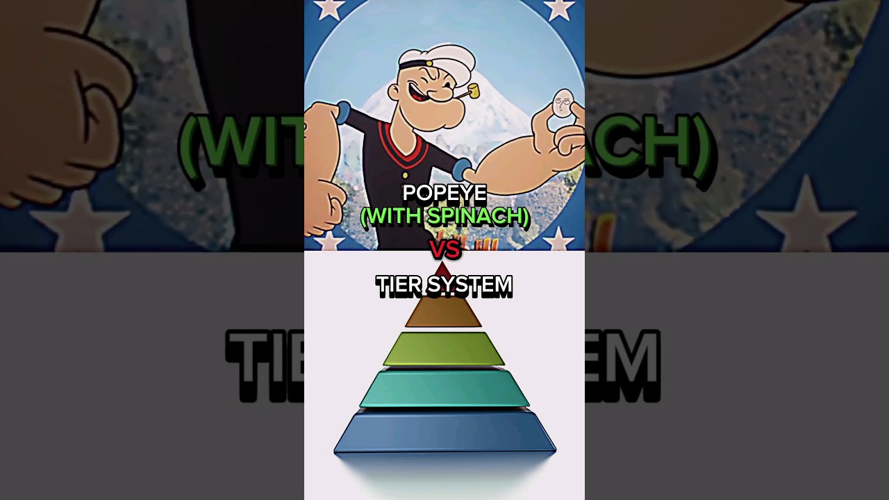 Popeye Vs Tier System #edit #shorts - YouTube