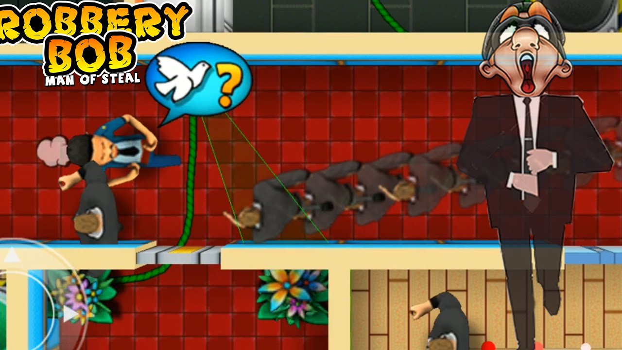 Robbery Bob Use AGENT SUPER Suit - Gameplay Part 6 - YouTube