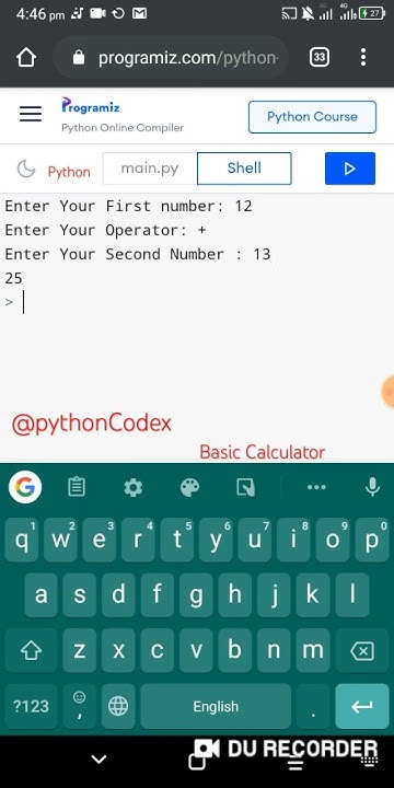 Python Basic Calculator Python Coding Nodejs Programminglanguage Code Programming 