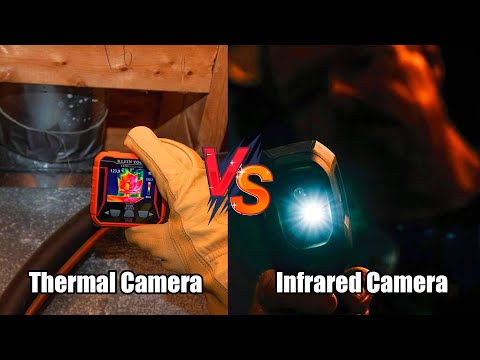 Cámara térmica vs. cámara infrarroja