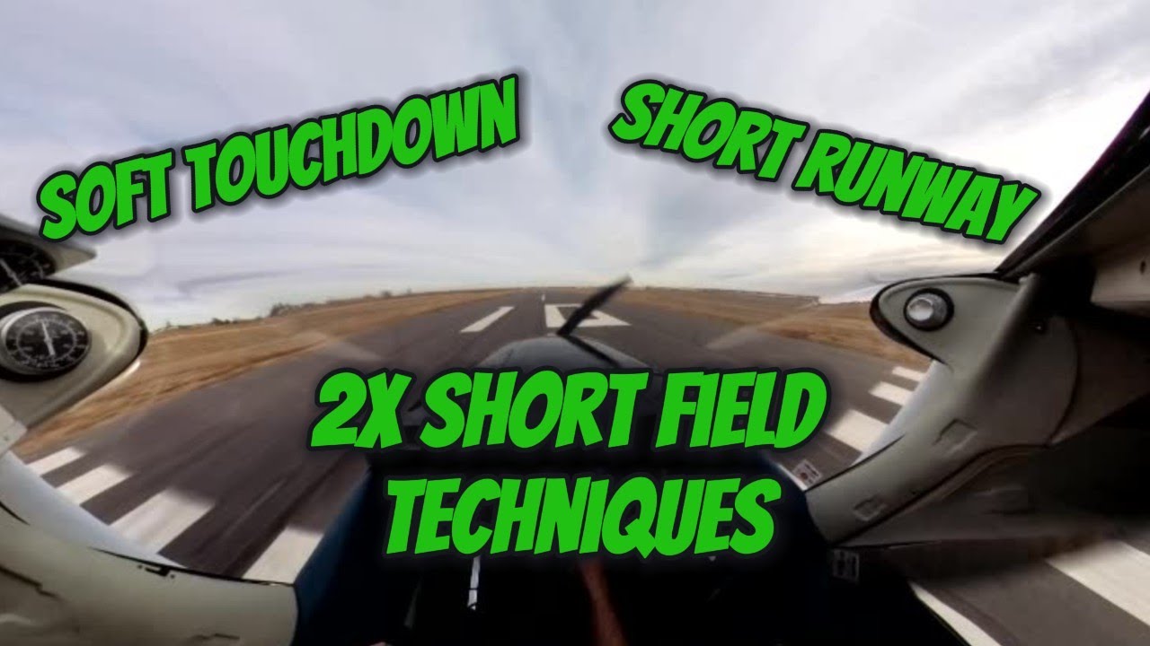 Landing Soft and Short || Soft Field | Short Field | Takeoff | Landing ...