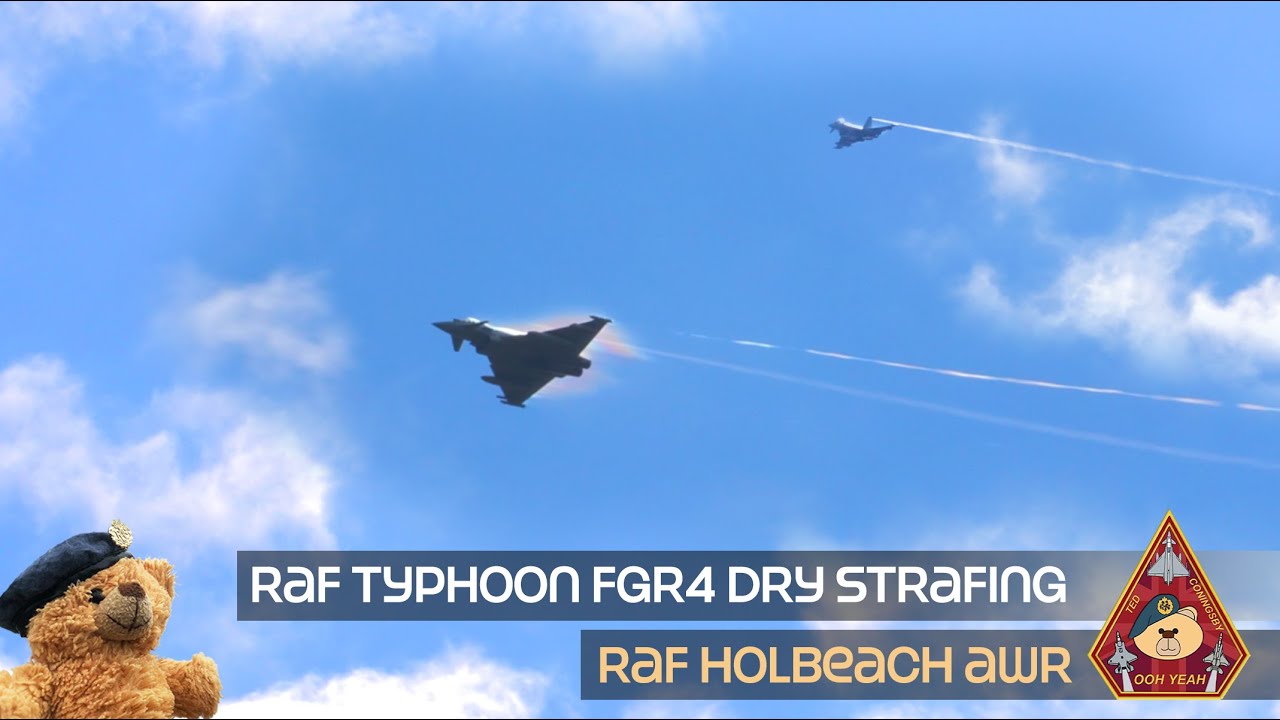 AWESOME DRY STRAFING & SPECTACULAR RAINBOW SPLUFFAGE • RAF TYPHOON ...