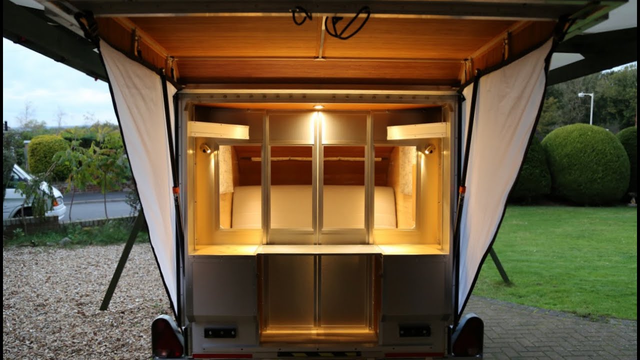 Build of Homemade Teardrop Camper Trailer. 15 minute photo timelapse ...