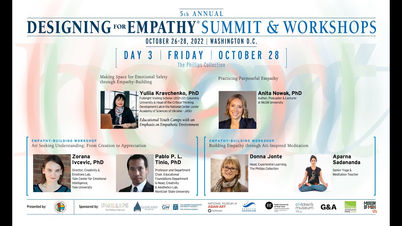 5th Annual Designing for Empathy Summit & Workshops (2022) - Day 3 (ZOOM) - YouTube