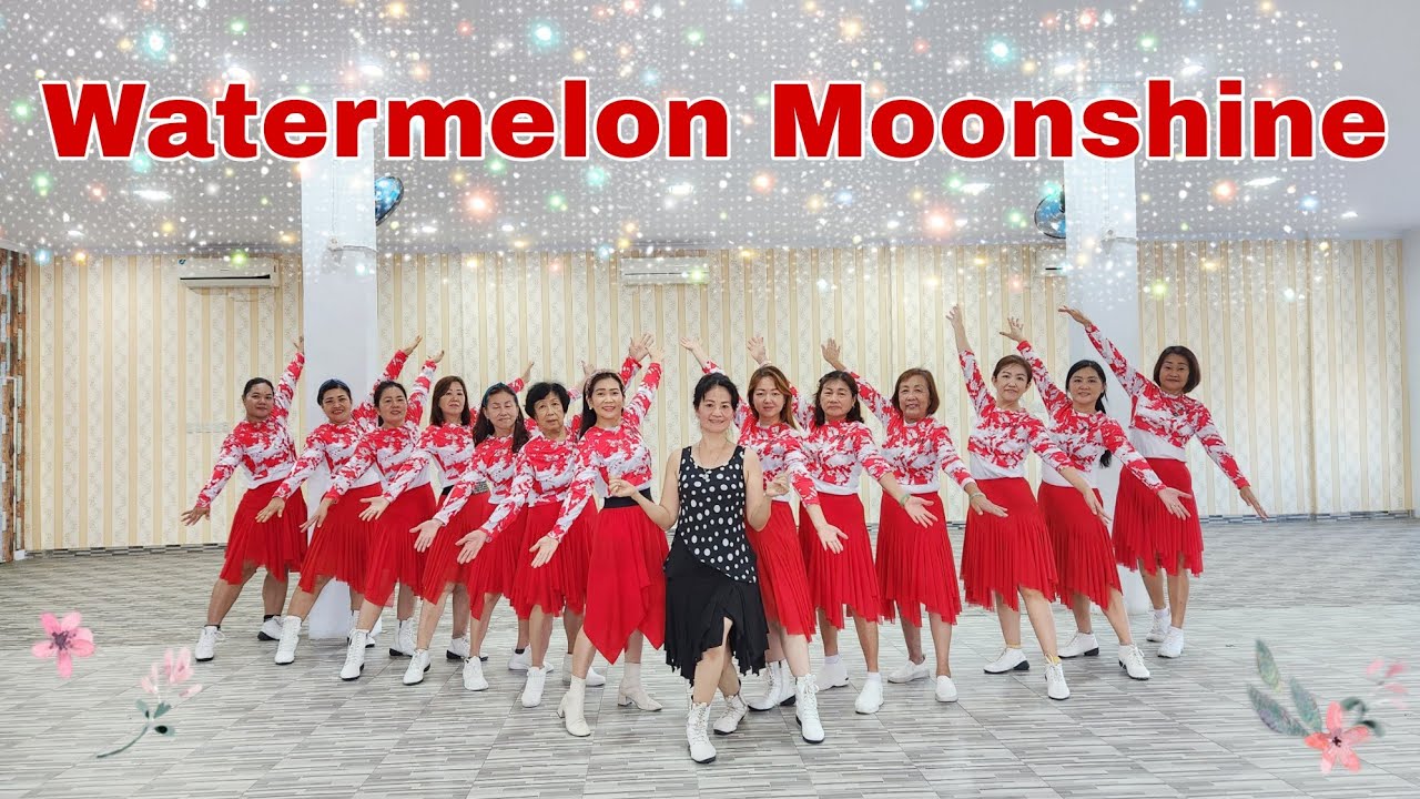 Watermelon Moonshine Line Dance.Choreographed by Ivonne Verhagen (NL ...
