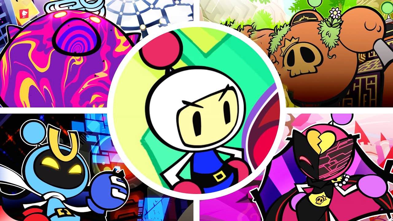 Super Bomberman R - All Bosses + True Ending - YouTube