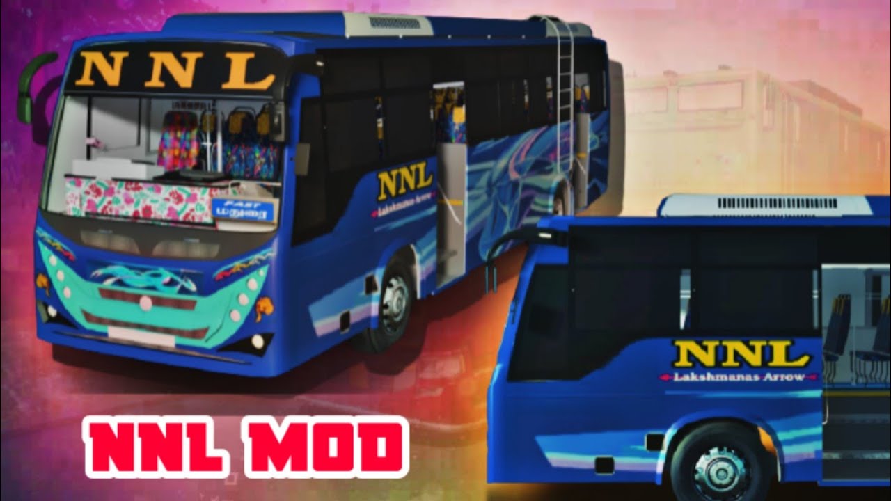 NNL bus mod bussid💙💙💙💙 - YouTube