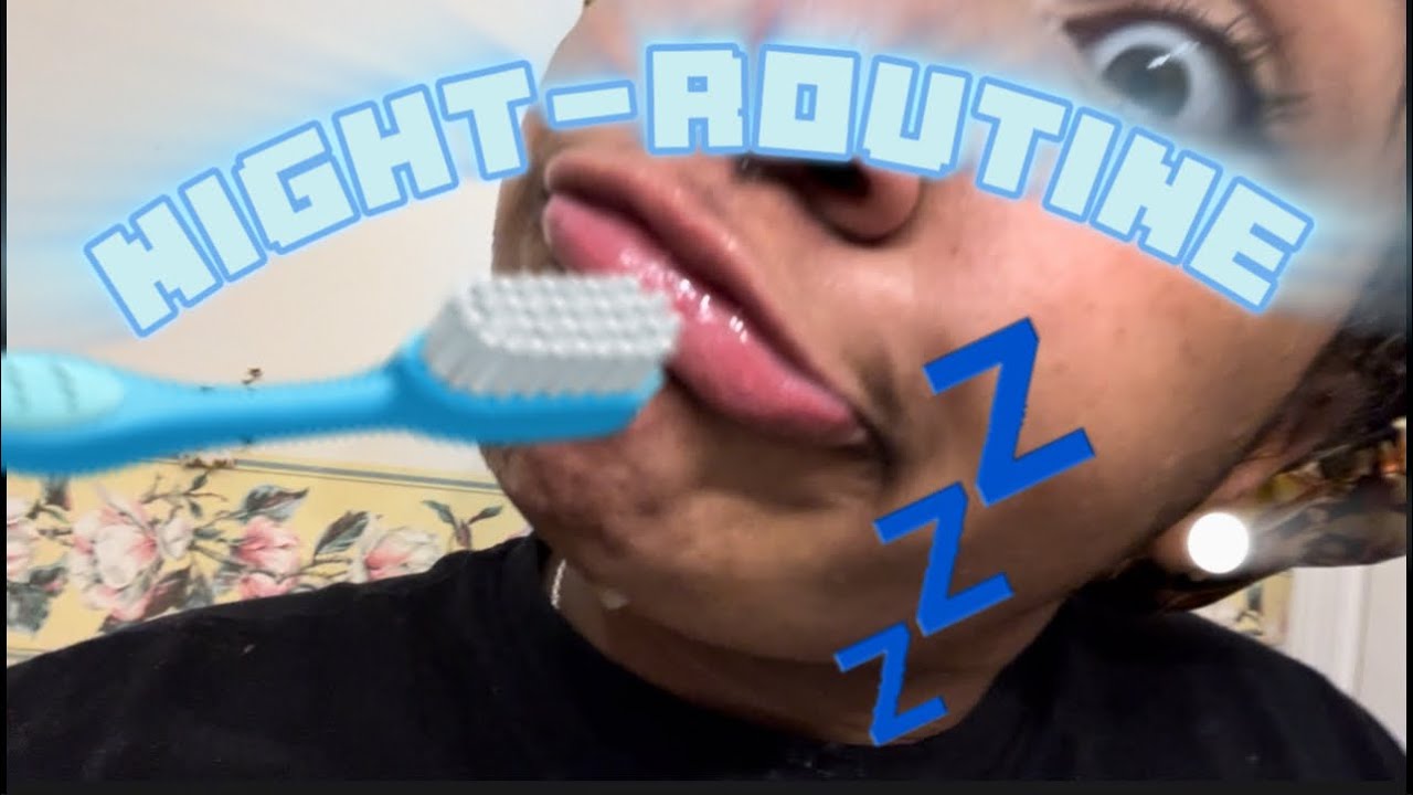 NIGHT ROUTINE💤😪🛏️(SUBSCRIBE) - YouTube