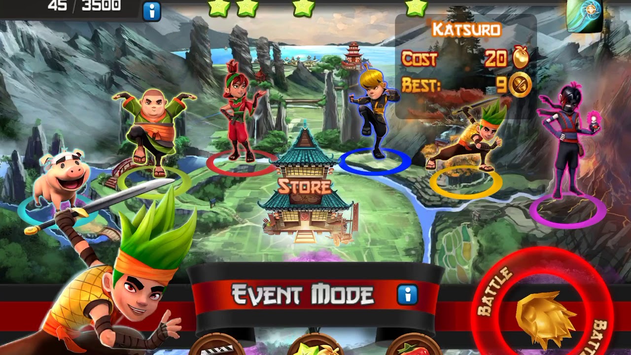 Fruit Ninja | Rinjin Event | Game Play Review - YouTube