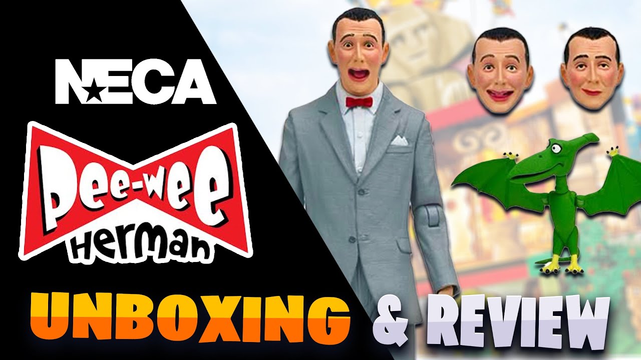 *NEW* NECA Ultimate Pee-Wee Herman Action Figure - Unboxing & Review ...
