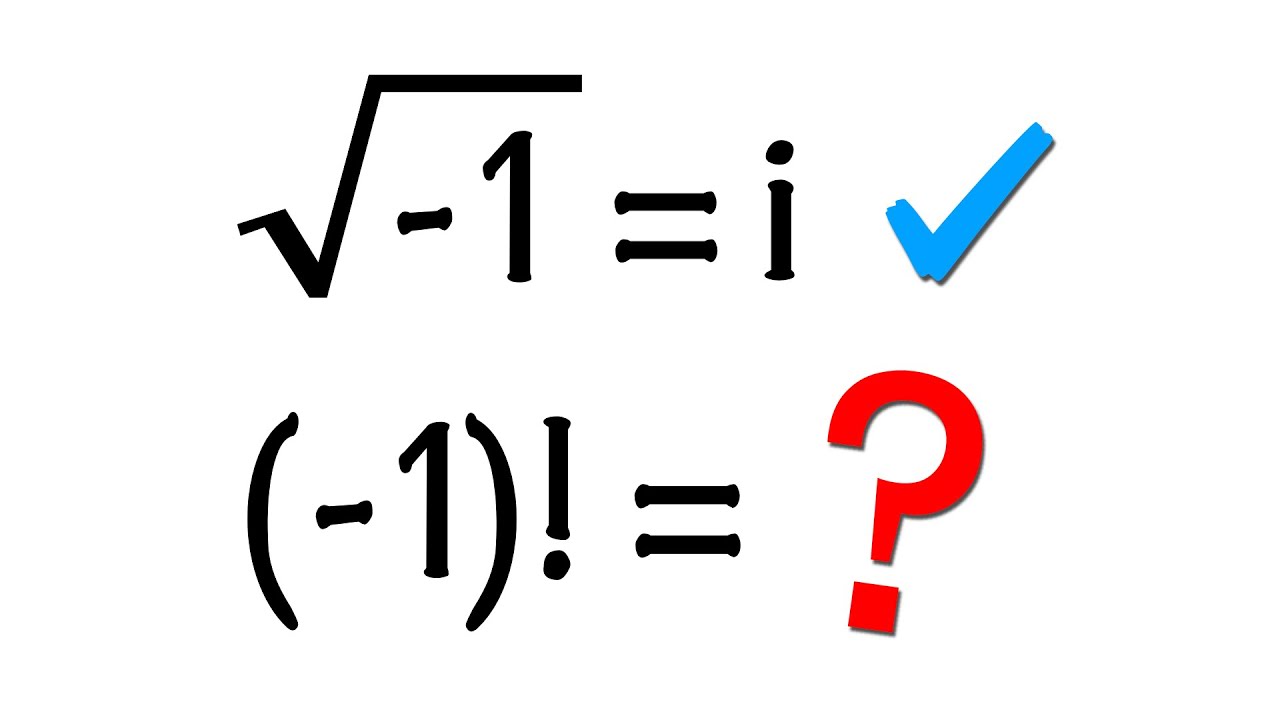 Can we have negative factorial? - YouTube