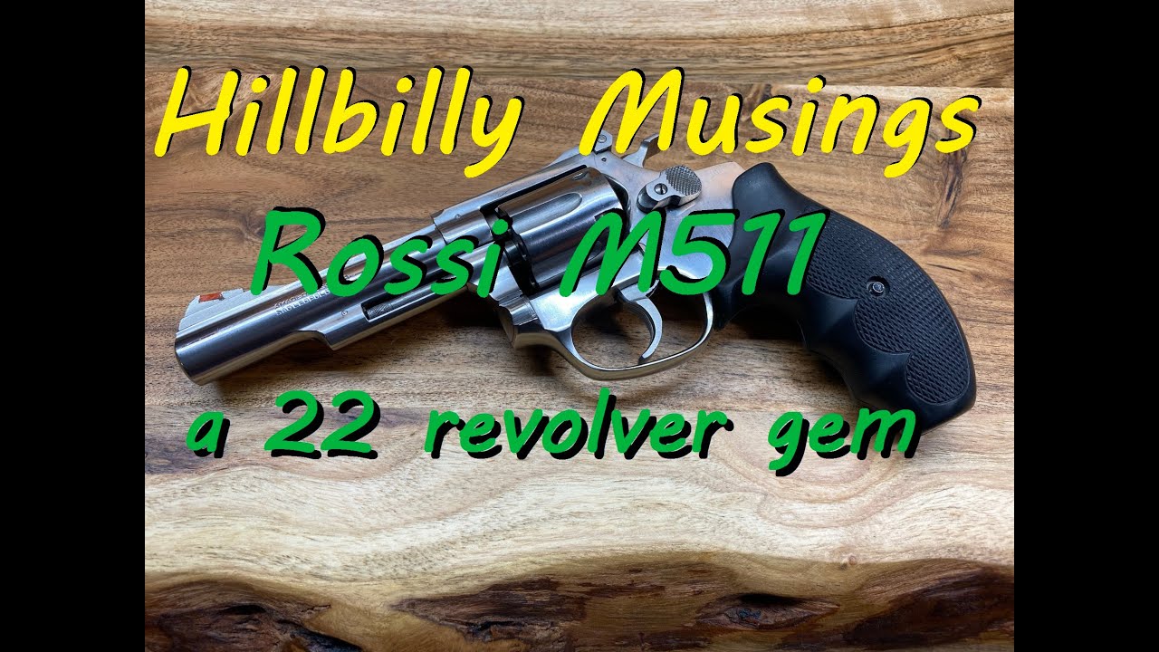 Rossi M511 .22 LR Revolver - a desktop review - YouTube
