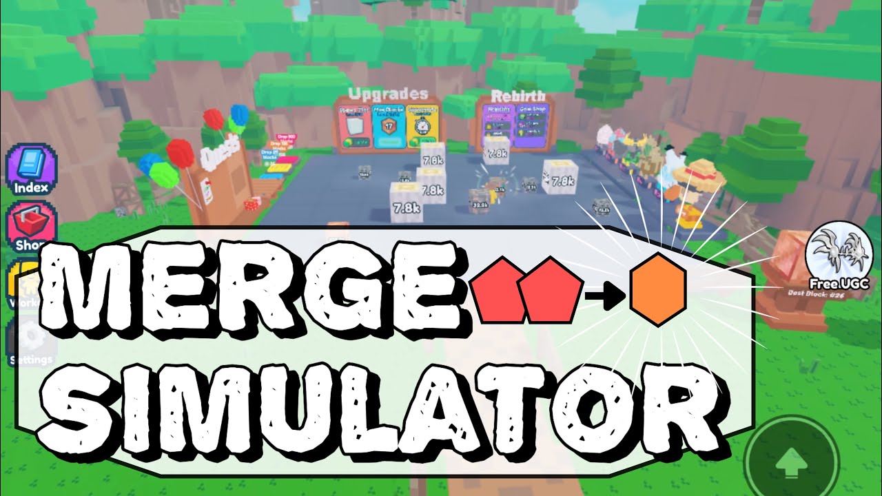 Getting A Brand New Special Block In Merge Simulator In Roblox! - YouTube