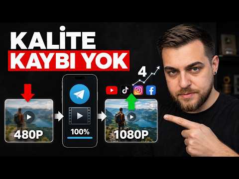 Telegram ile 4 Platforma Kaliteli Video Yükleme (ADIM ADIM) #orhantumerkan #ai