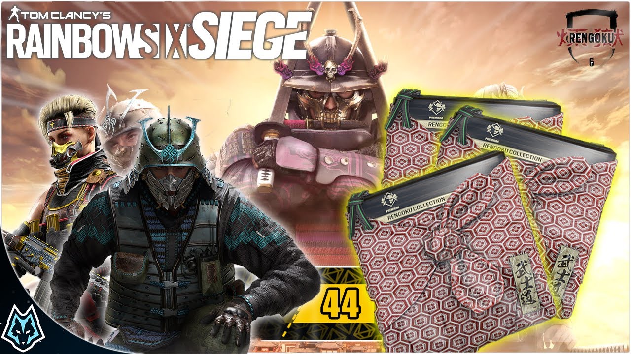 Opening All *NEW* 44 Rengoku Event Rainbow Six Packs - YouTube