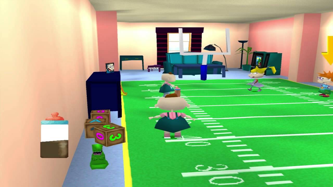 Rugrats: The Search for Reptar (PS1) walkthrough - Touchdown Tommy ...