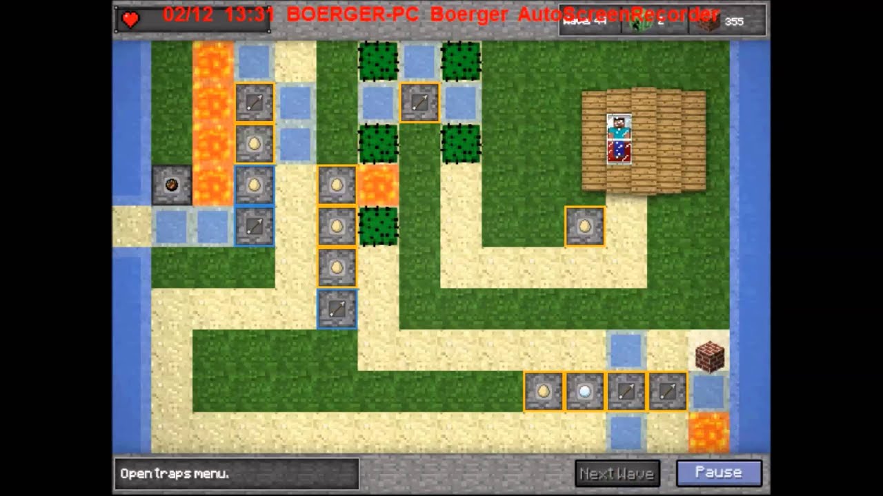 Minecraft Tower defense #2 - YouTube