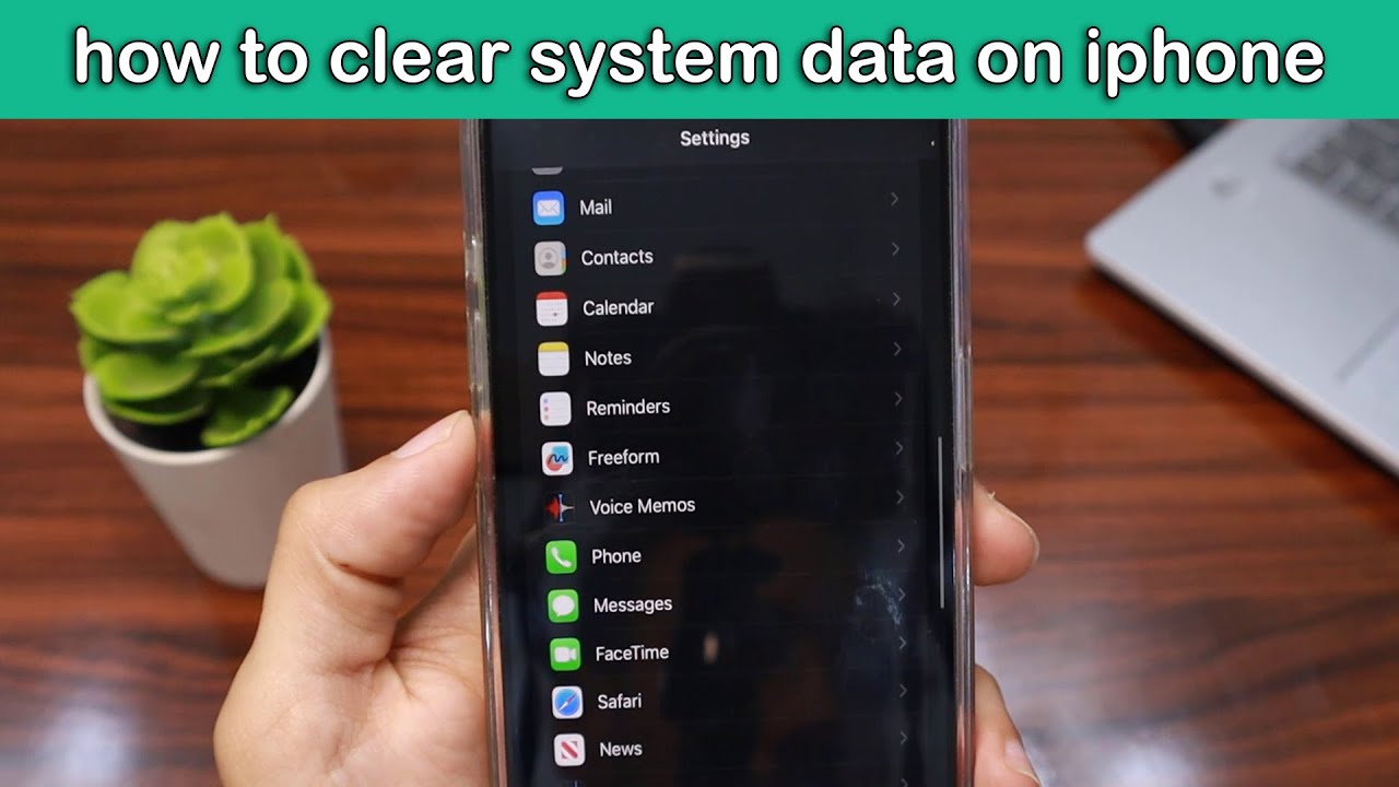 How to Clear System Data on iPhone Step by Step - YouTube