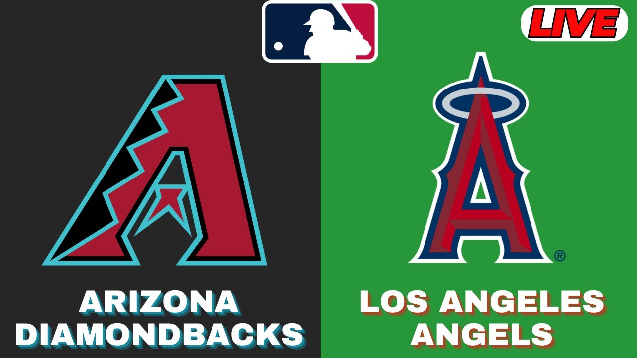 LIVE : Arizona Diamondbacks Vs Los Angeles Angels | MLB 2025 | MLB Live ...