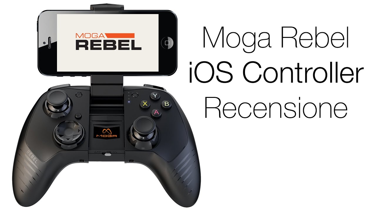 Controller per iPad/iPhone - Moga Rebel - Recensione | StileApple - YouTube