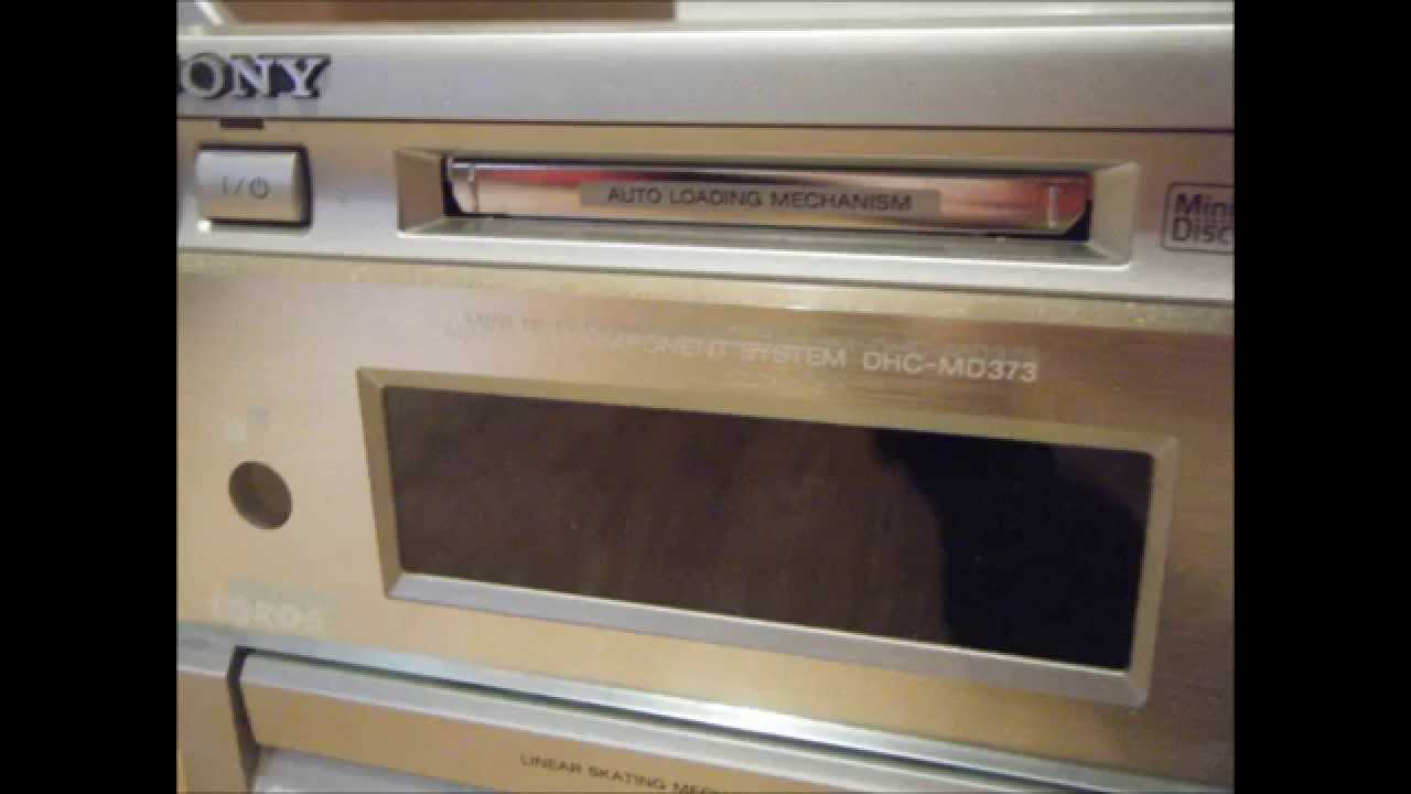 Sony HCD-MD 373 Minidisc Hi-Fi System - eBay Listing by Alchemistic ...