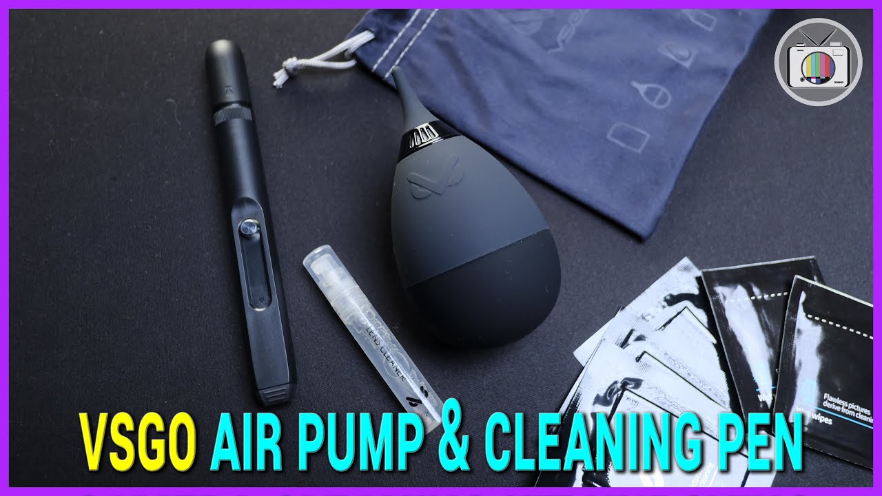 VSGO Air Pump & Cleaning Pen Unboxing | Camera & Lens Cleaning Kit ...
