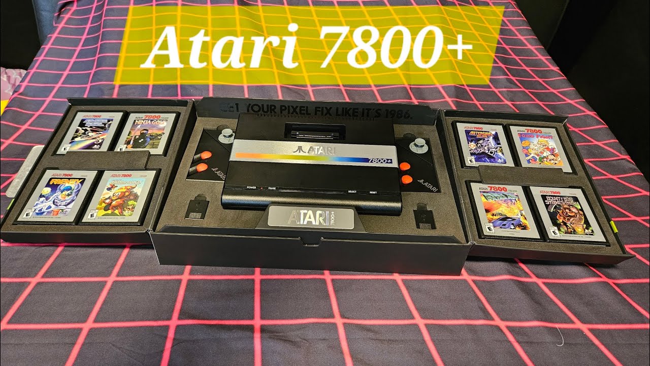 Atari 7800+ review and unboxing - YouTube